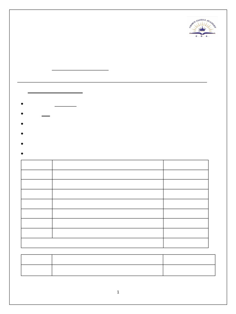 First Month Assessment - Gr9 2 Second Sem | PDF | Adjective | Linguistics