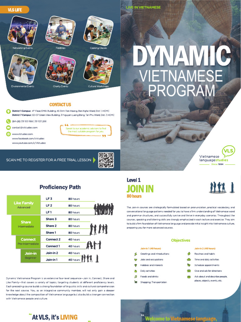 VLS - Dynamic Vietnamese Course | PDF
