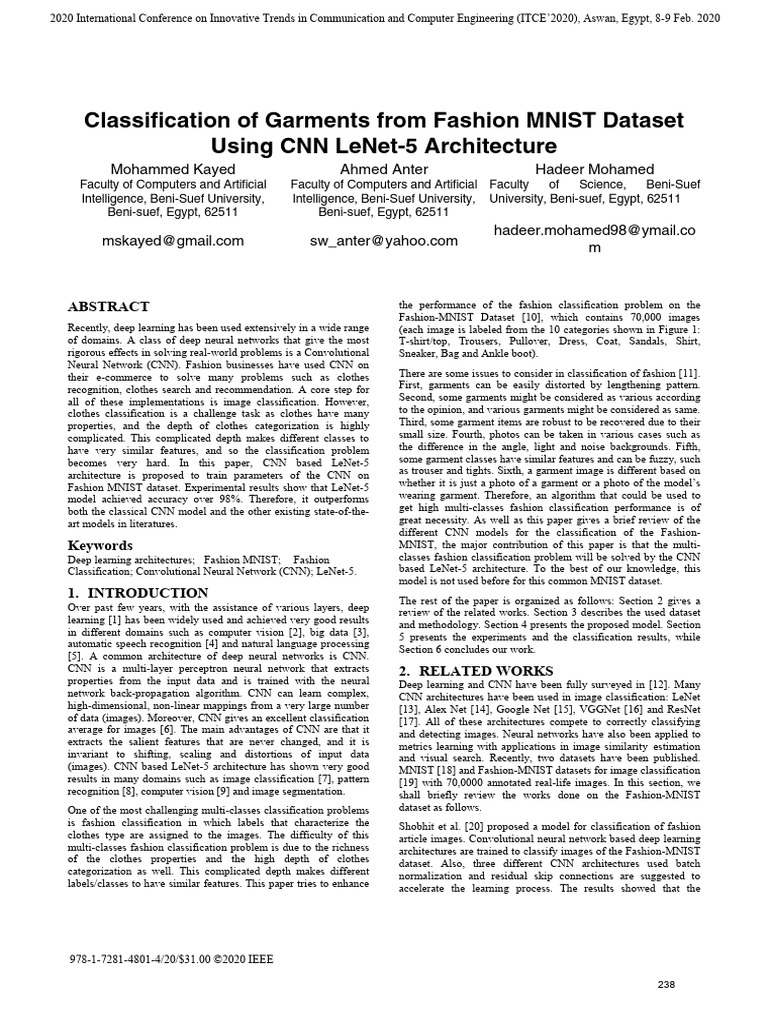 Classification_of_Garments_from_Fashion_MNIST_Dataset_Using_CNN_LeNet-5_Architecture | PDF ...