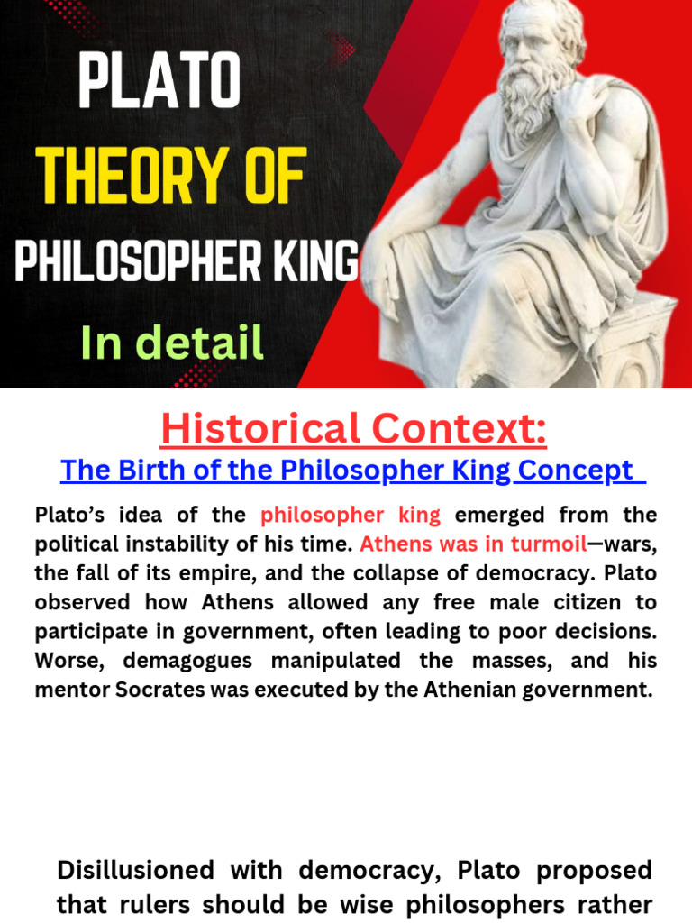 Plato's Philosopher King | PDF | Plato | Justice