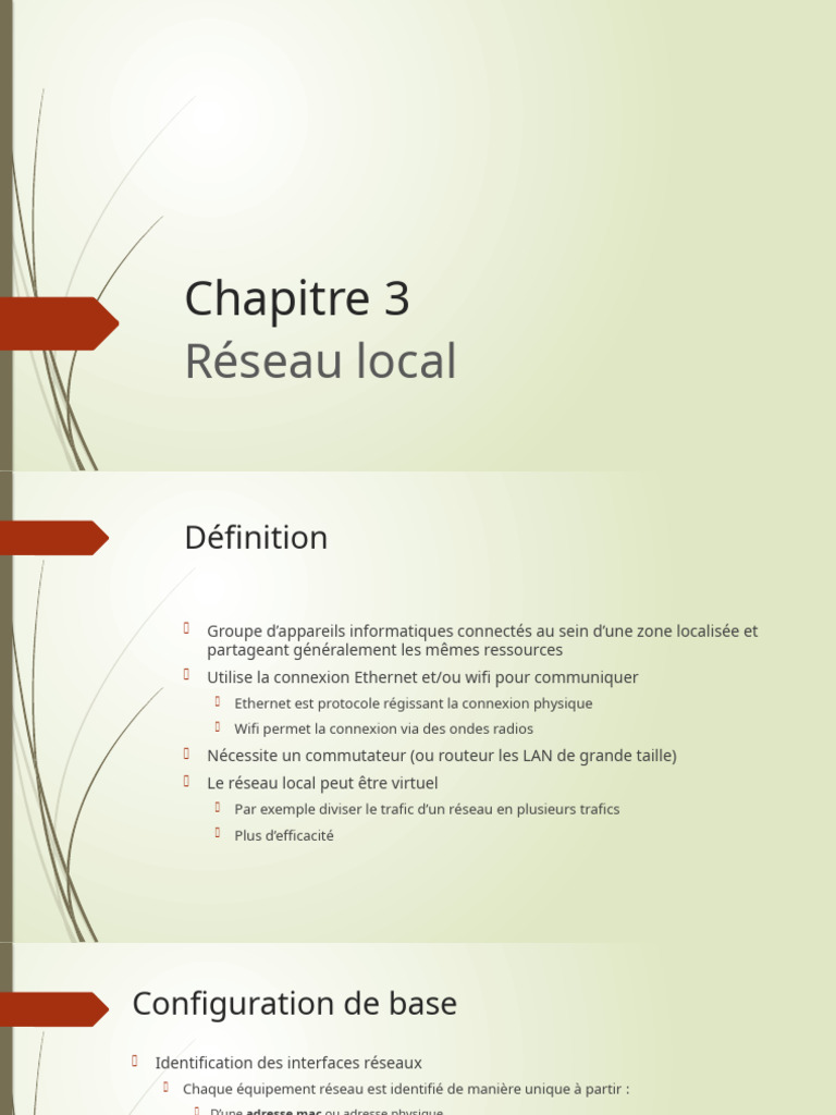 Chapitre 3 Linux | PDF | Système de noms de domaines | Adresse IP