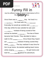 Thanksgiving Fill in The Blank Story | PDF | Language Arts & Discipline ...