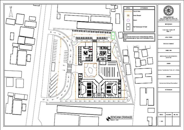 Rencana Drainase: Simbol Keterangan | PDF