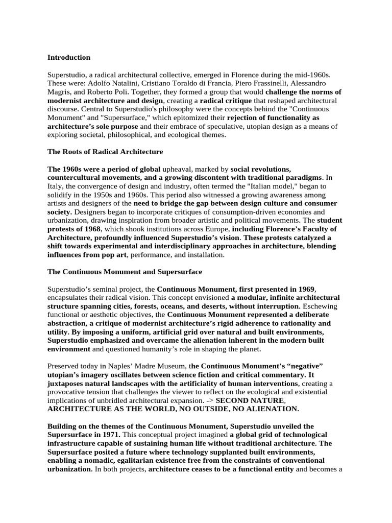 Diego PoC Presentation | PDF | Modernism | Utopia