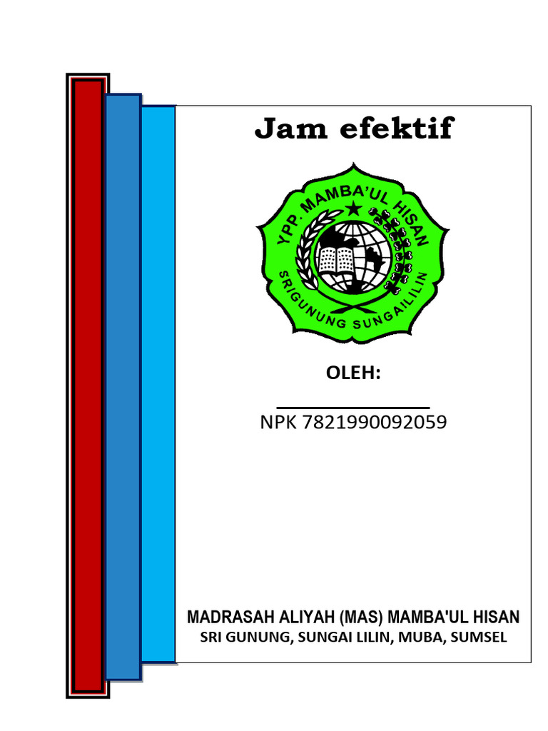 Cover Jam Efektif | PDF