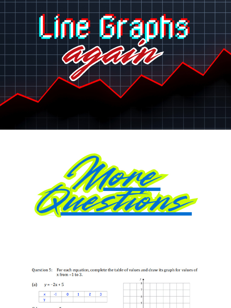 Year 7 - Week 21 - Line Graphs and Ratio | PDF