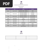 Primary Checkpoint Timetable 2025 | PDF