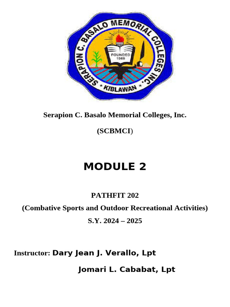 pathfit-2-module-2 | PDF