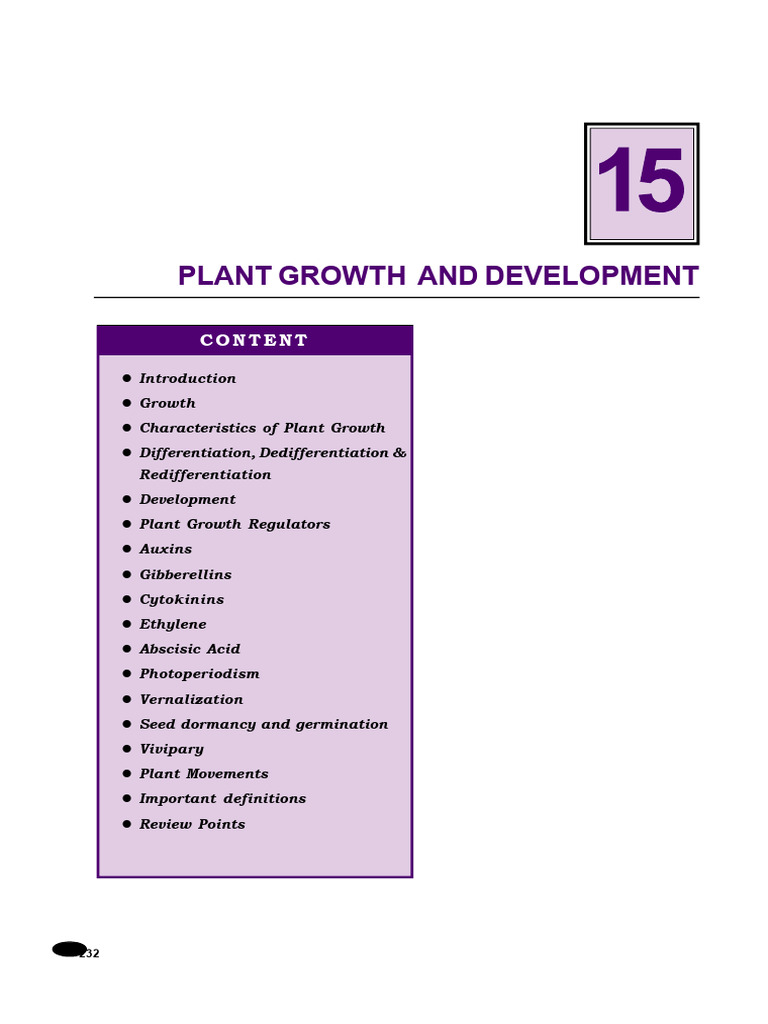 Narayna Plant Growth and Devlopment | PDF | Plant Hormone | Auxin