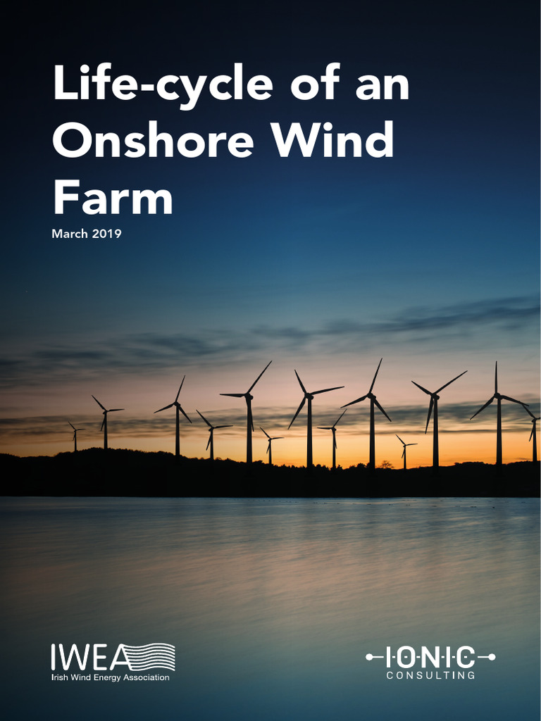 Iwea Onshore Wind Farm Report | PDF | Wind Power | Electrical Grid