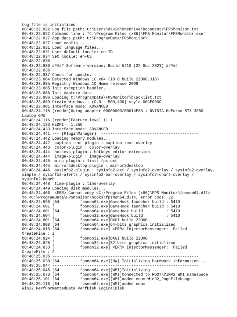 Fps Monitor | PDF | Floppy Disk | Graphics Processing Unit