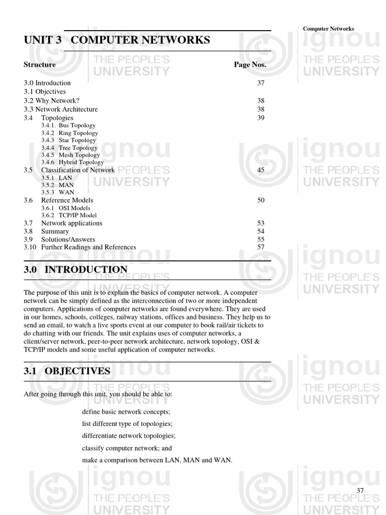 Computer Networks Topology | PDF | Network Topology | Computer Network