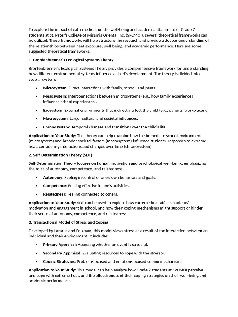 THEORIES | PDF | Psychology | Behavioural Sciences