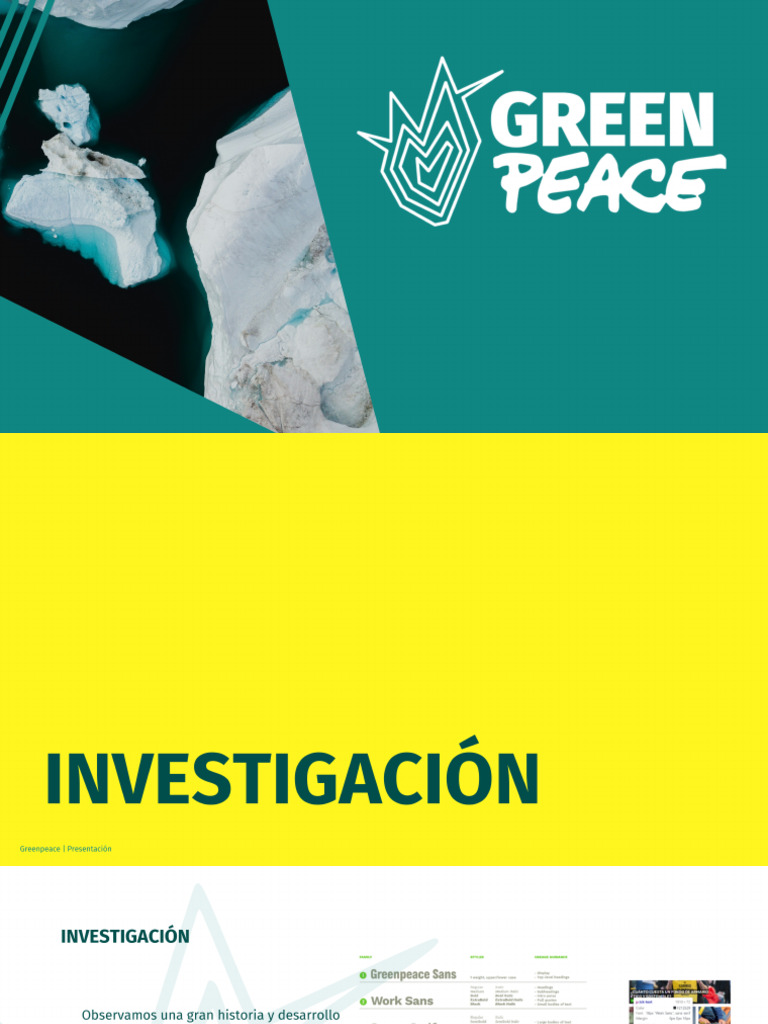 Presentación Greenpeace | PDF