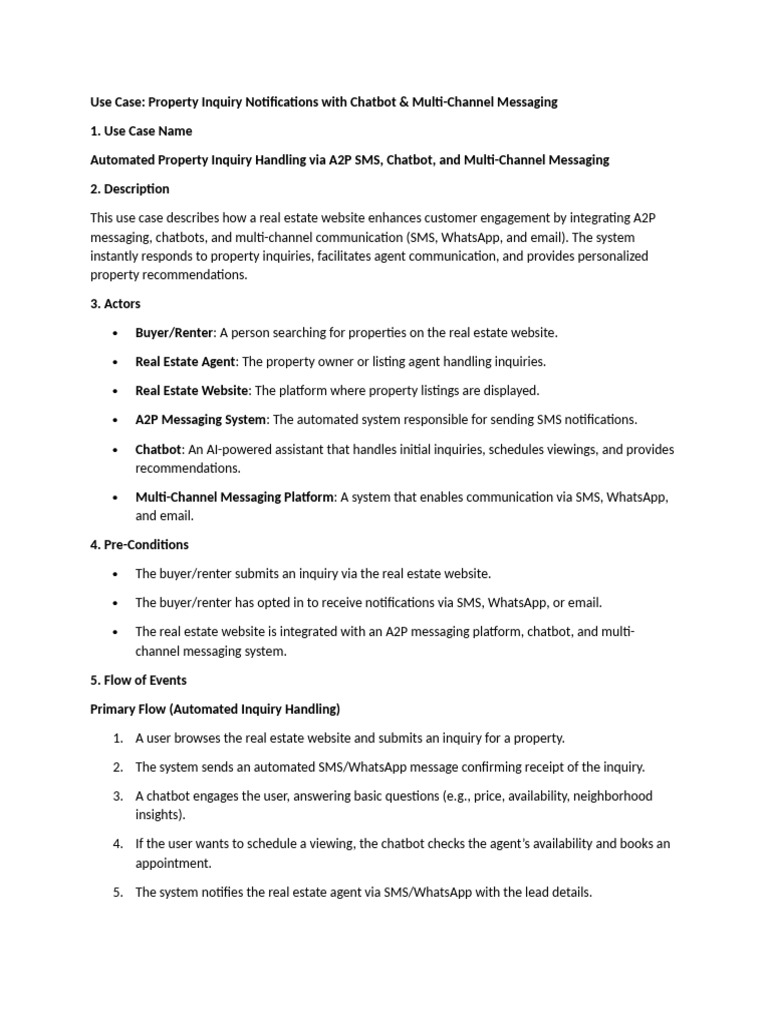 Use Case | PDF | Communication | Computing