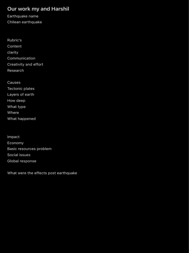 Our Work My and Harshil | PDF