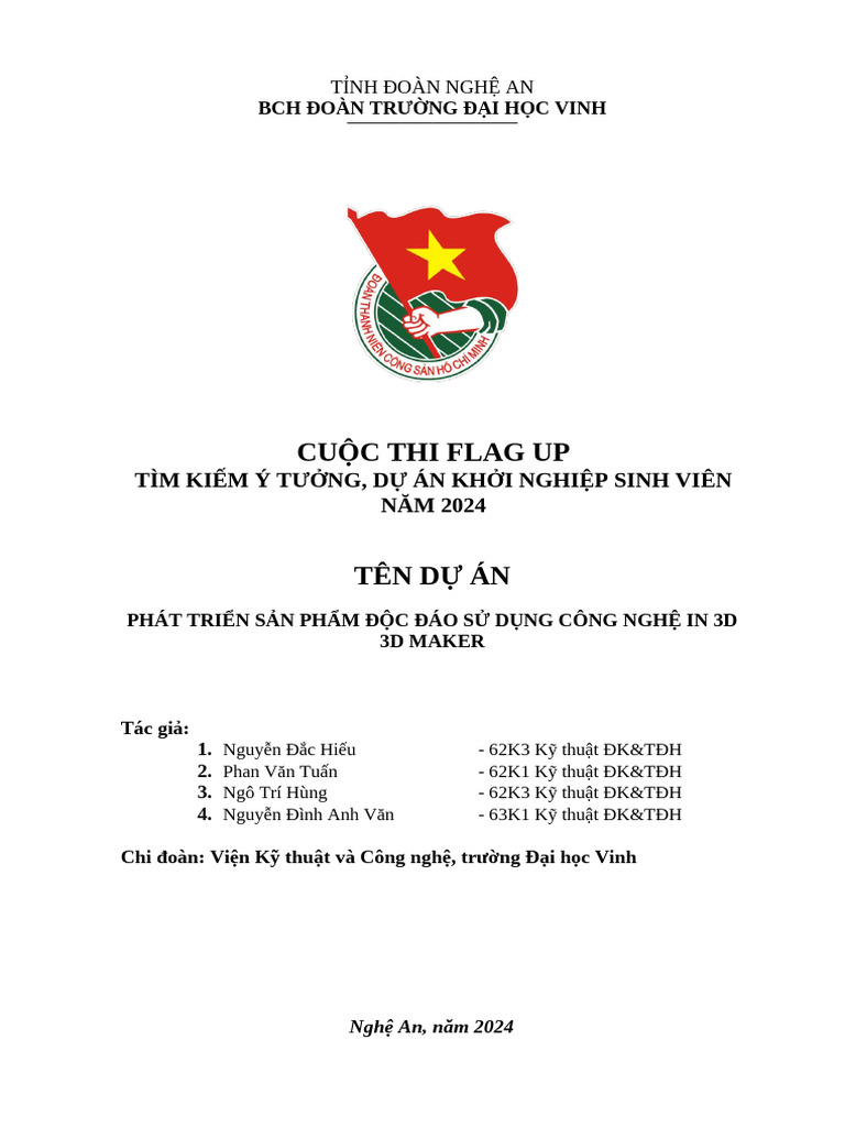 Flag Up 2024 - 3D MAKER | PDF