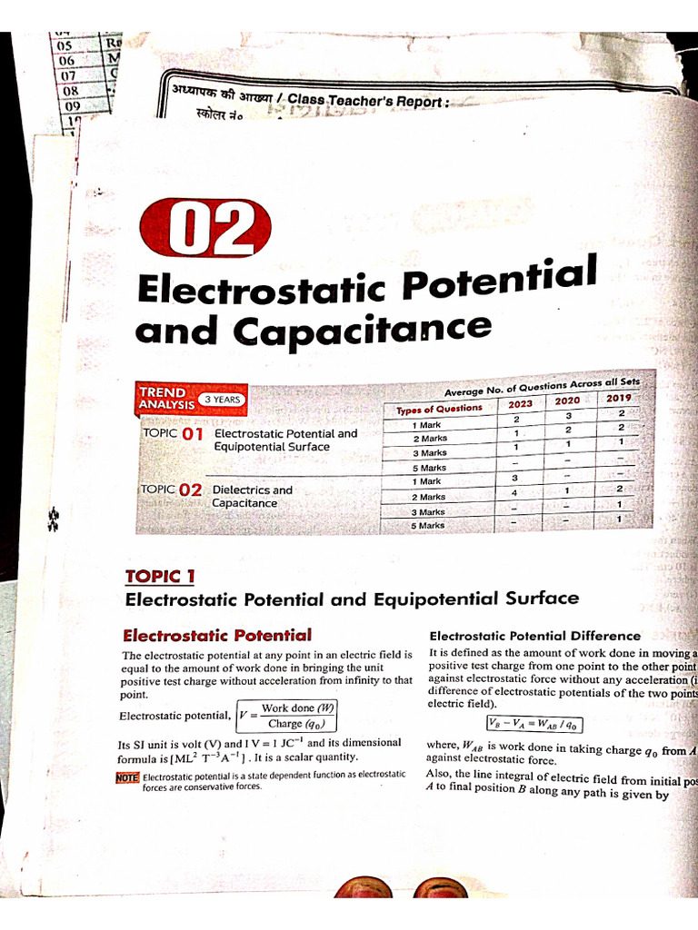 Ch2 Electric Potential | PDF | Capacitance | Electric Field