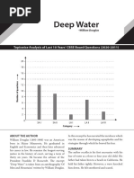 Class 12 English: Deep Water Q&A | PDF | Swimming | Fear