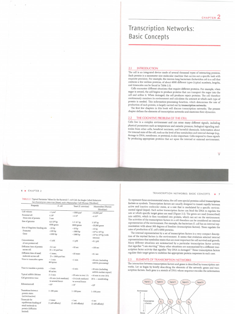 Alon Chapter2 Systemsbiology | PDF