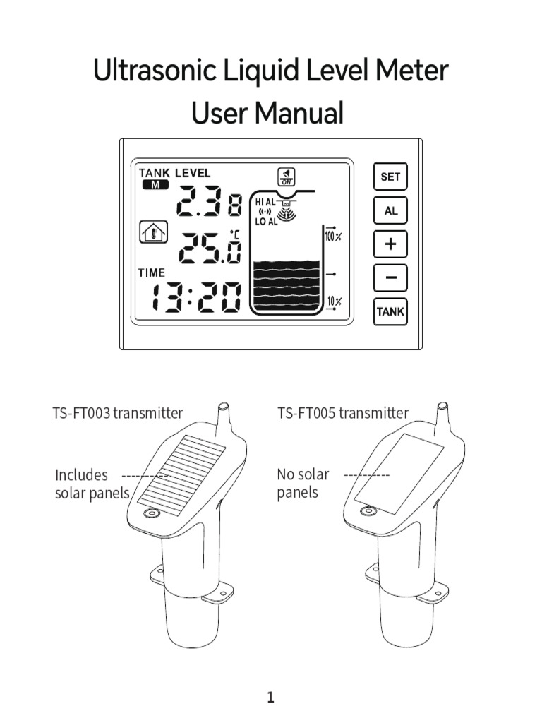 Navod K Pouziti Ts Ft003 005 | PDF | Fahrenheit | Celsius