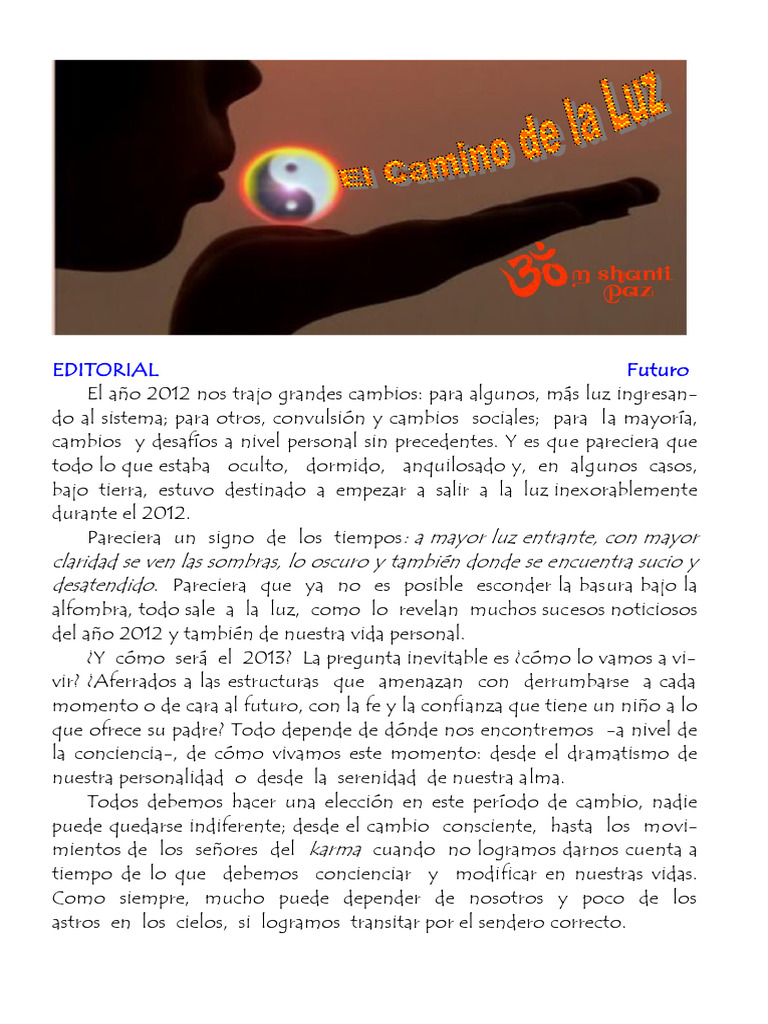 Futuro - Camino Hacia La Luz 7 | PDF | Amor