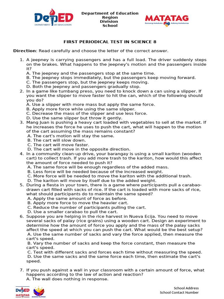 Science8 Pt q1 | PDF | Series And Parallel Circuits | Heat