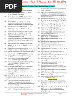 Class 12 Matrices and Determinants Formulas | PDF