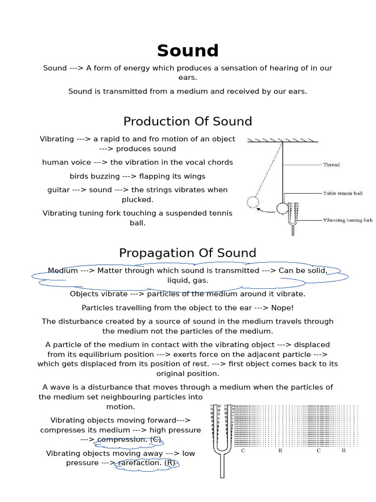 11. Sound | PDF | Sound | Frequency