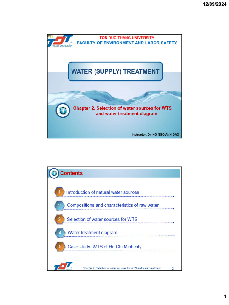 Chapter 2 - Selection of Water Sources | PDF