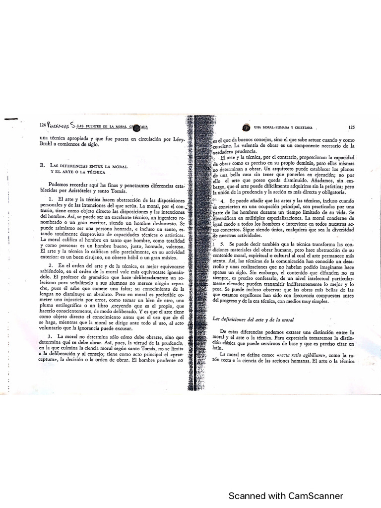 Pinckaers, Las Fuentes de La Moral Crist | PDF