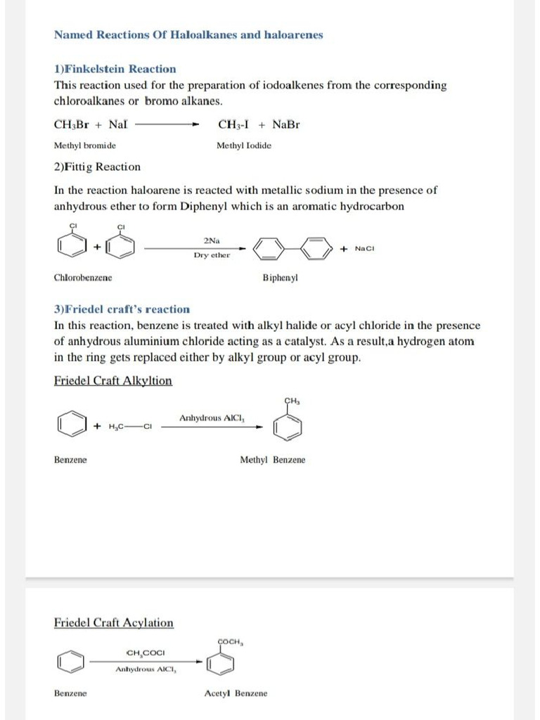 Name Reactions of Organic Chemistry | PDF