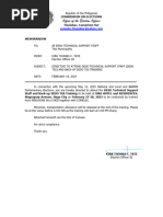 Refresher For DESO TSS Revised | PDF | Elections | Government