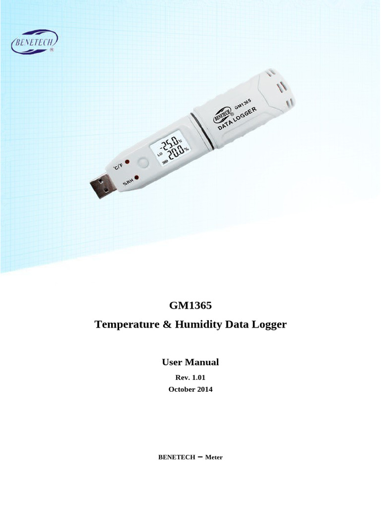 Data Logger User Manual V1.2 | PDF | Computing