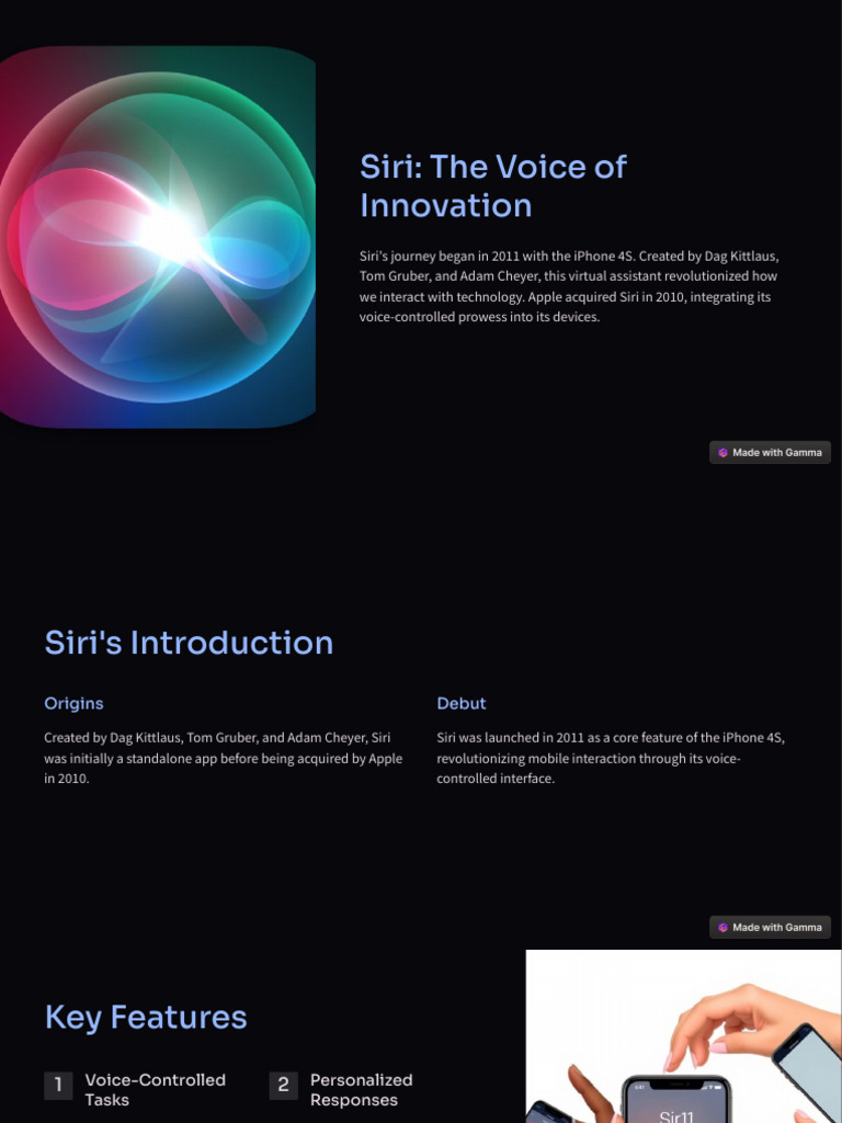 Siri The Voice of Innovation | PDF
