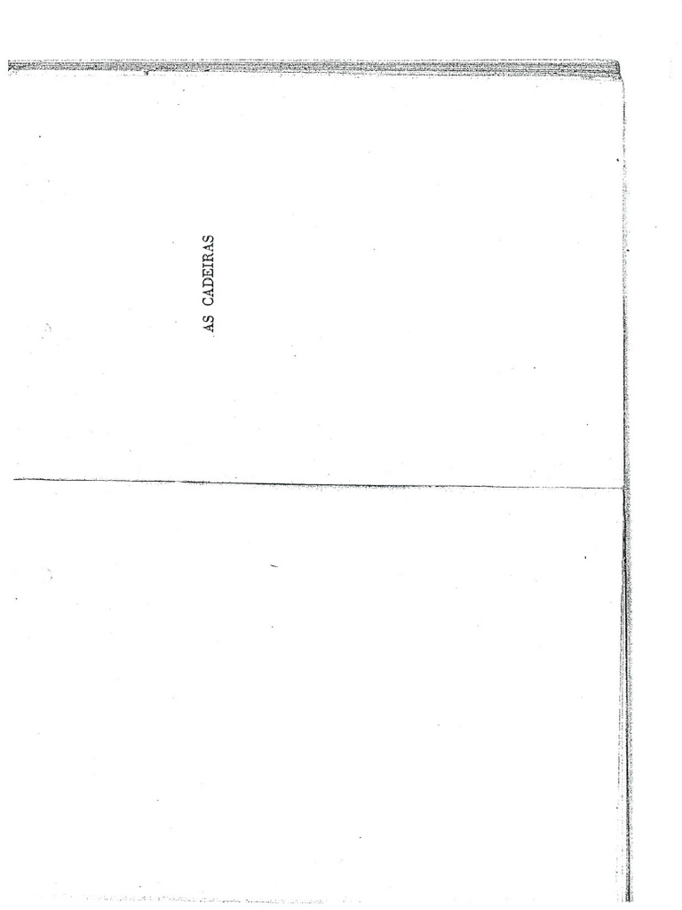 IONESCO E. - As Cadeiras | PDF