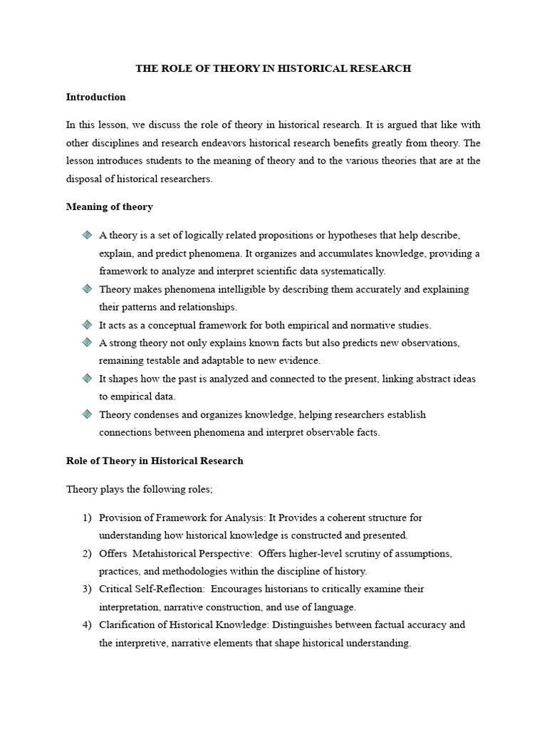 KHG 2301 Week 8 Notes | PDF | Theory | Knowledge