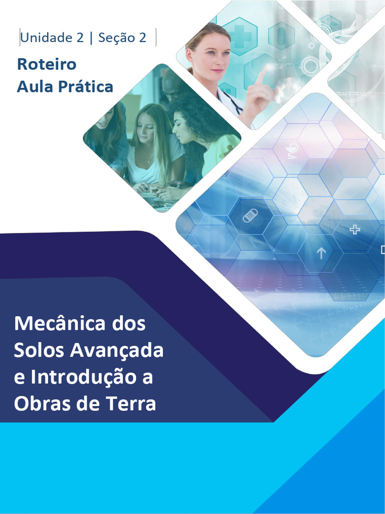 roteiro_Mec_solos_avan_aula2 | PDF | Solo | Estresse (Mecânica)