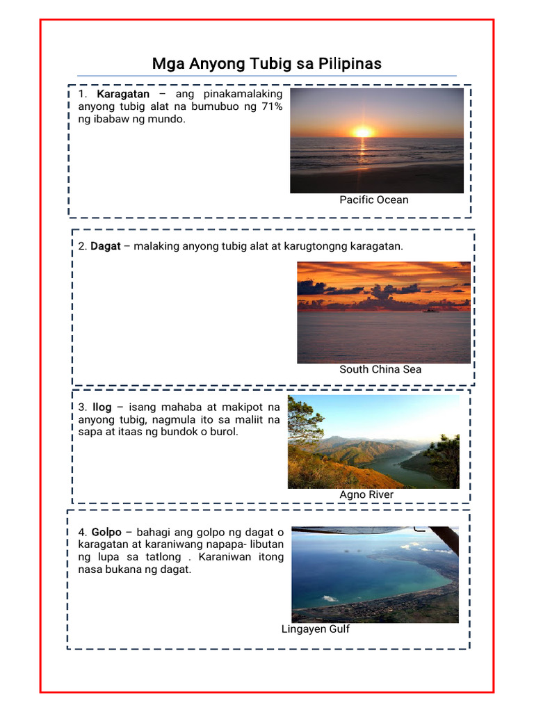 Anyong-Tubig | PDF