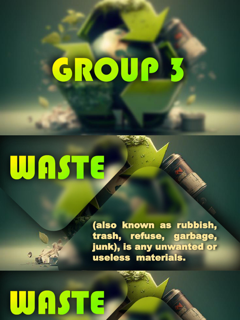 Group 3 Soilid Waste Management | PDF | Waste | Waste Management