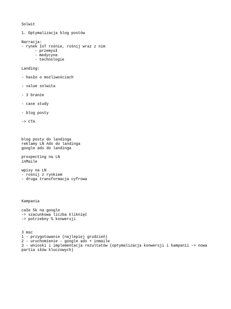 Solwit Zadanie | PDF