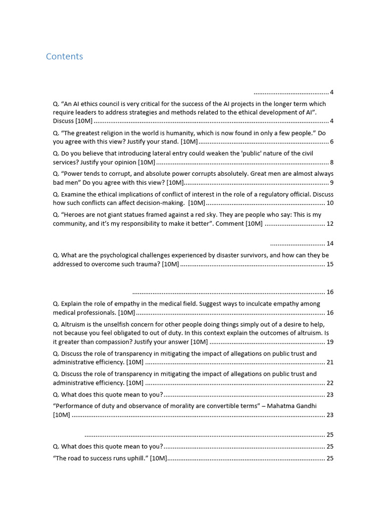 SECURE GS4 August Compilation | PDF | Altruism | Psychological Trauma