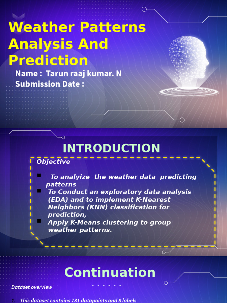 Tarunnive@Gmail - Com - Weather Patterns Analysis | PDF | Algorithms | Machine Learning