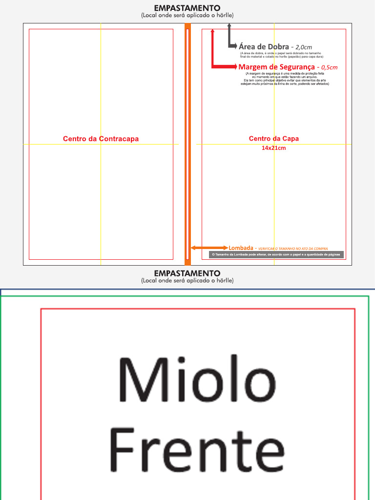 Gabarito 14x21cm Capa Dura Vertical | PDF