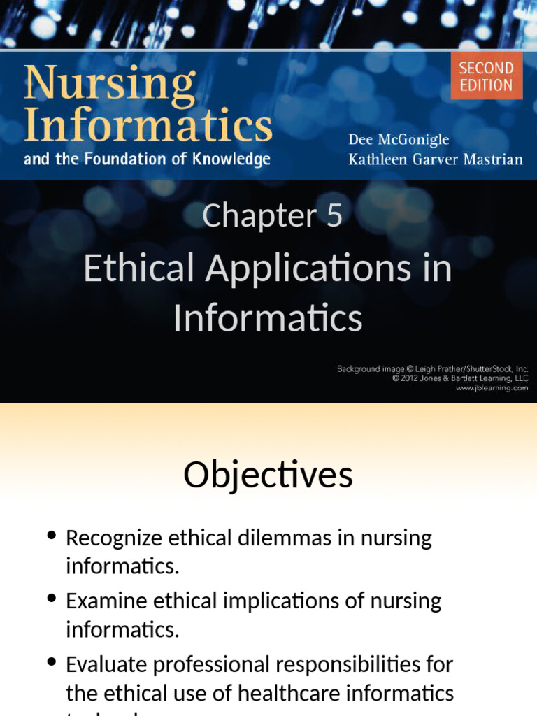 Ethical Applications in Informatics | PDF | Bioethics | Computer Science