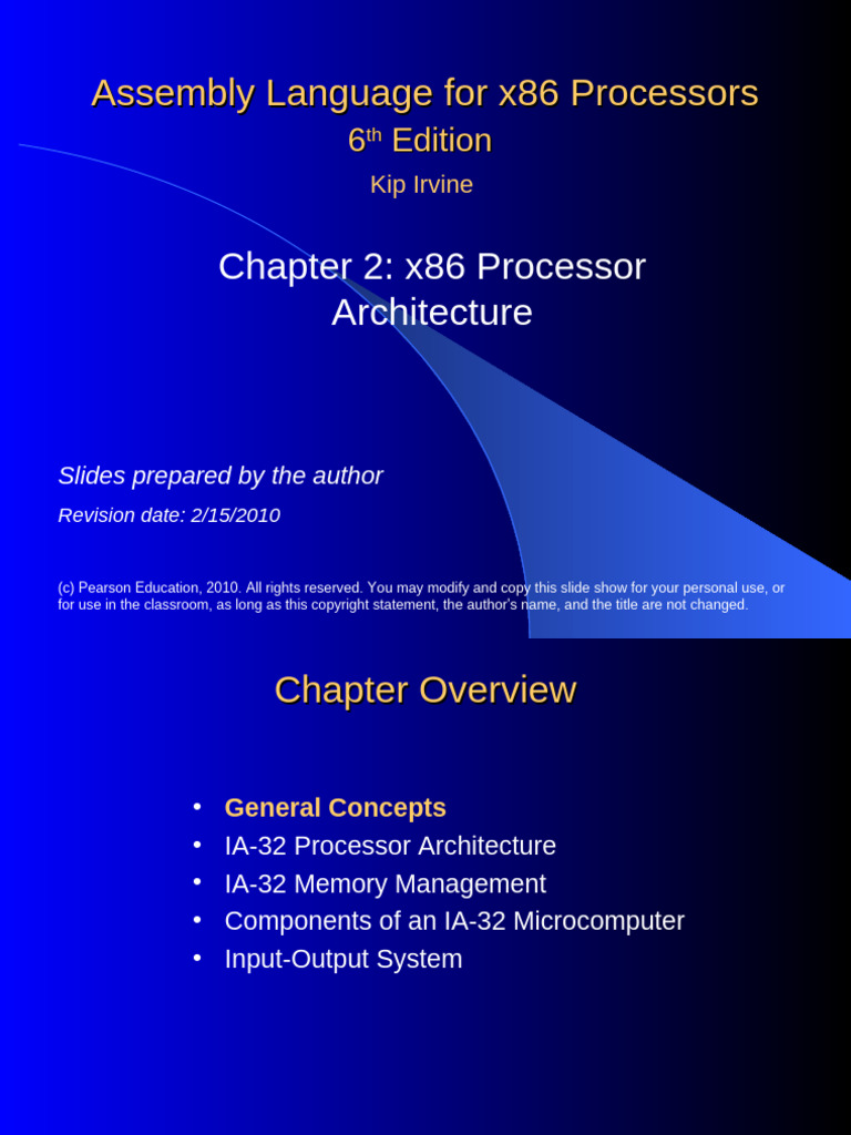 chapt_02 | PDF | Central Processing Unit | Assembly Language