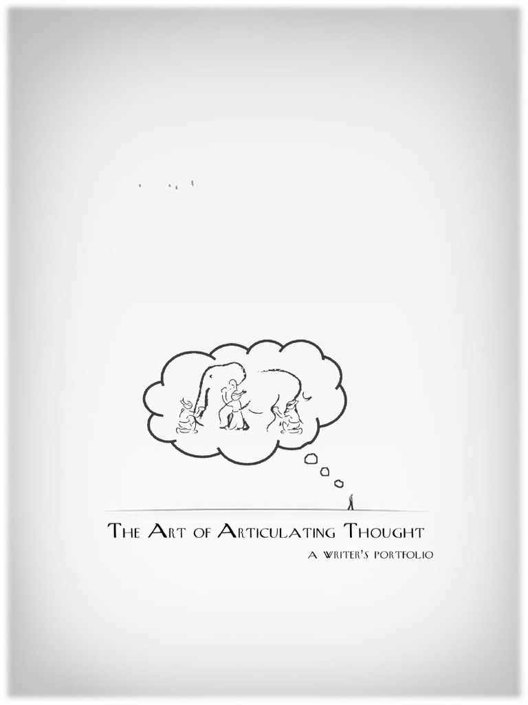 The Art of Articulating Thought Nikhil Ranka Portfolio | PDF ...