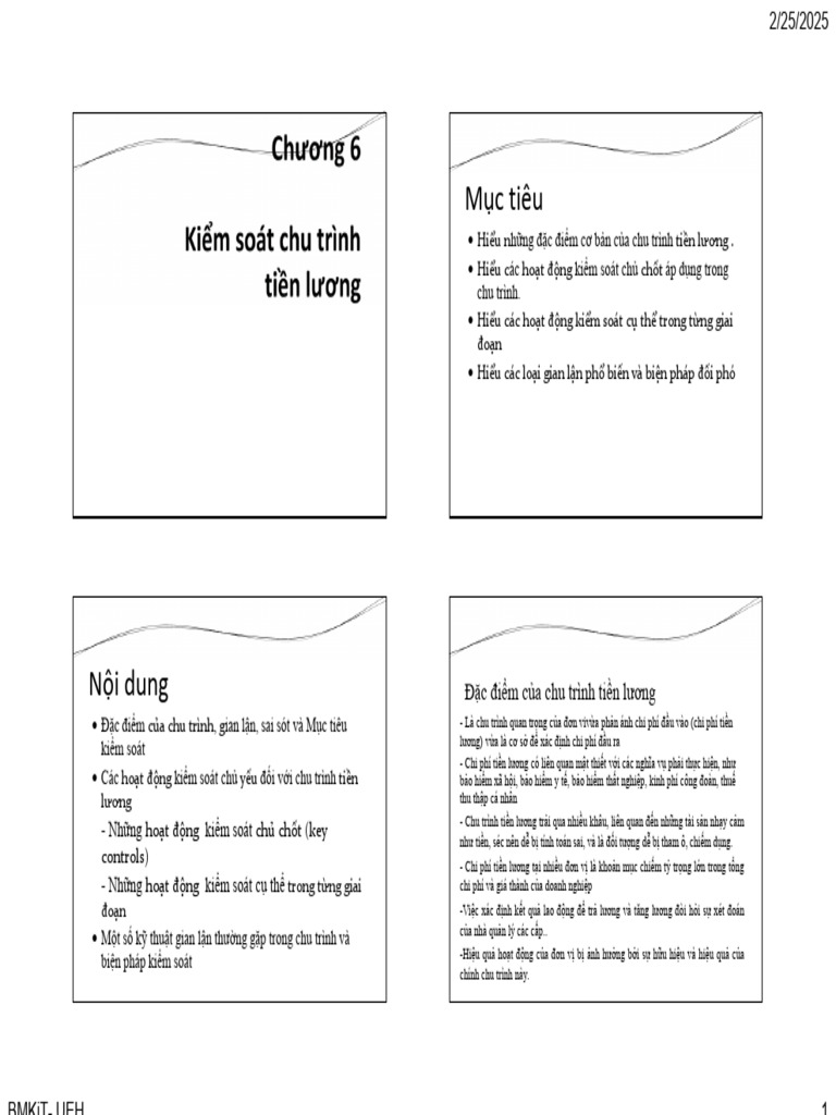 C6 Tiền Lương Sv | PDF