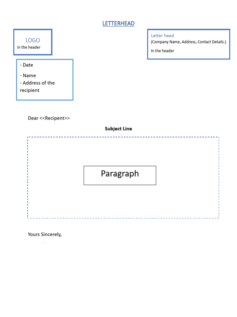 Letterhead Format | PDF
