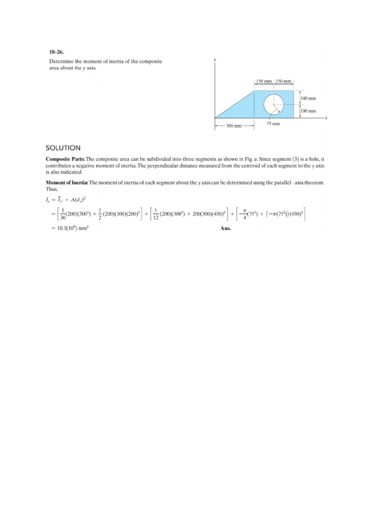 Statics Assignment #6 - Solutions | PDF